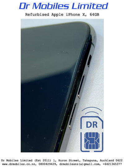 Refurbished Apple iPhone X, 64GB, AAA Grade