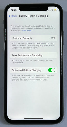 Refurbished Apple iPhone X, 64GB, AAA Grade
