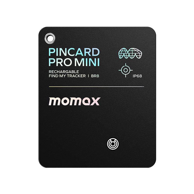 Wireless GPS Tracker Rechargeable Find My Tracker Momax PinCard Pro Mi